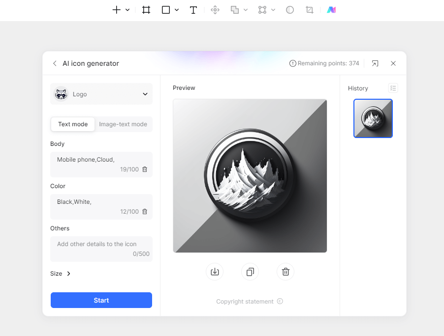 ИИ для создания логотипа: генератор логотипов онлайн бесплатно